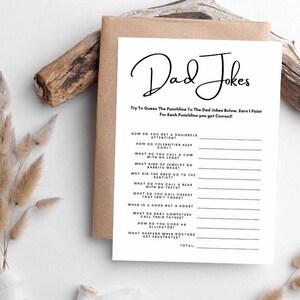 Dad Jokes Icebreaker Game | Icebreaker Questions | Dinner Party Games ...