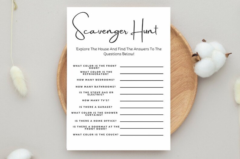 Scavenger Hunt Icebreaker Game | Icebreaker Questions | Conversation ...