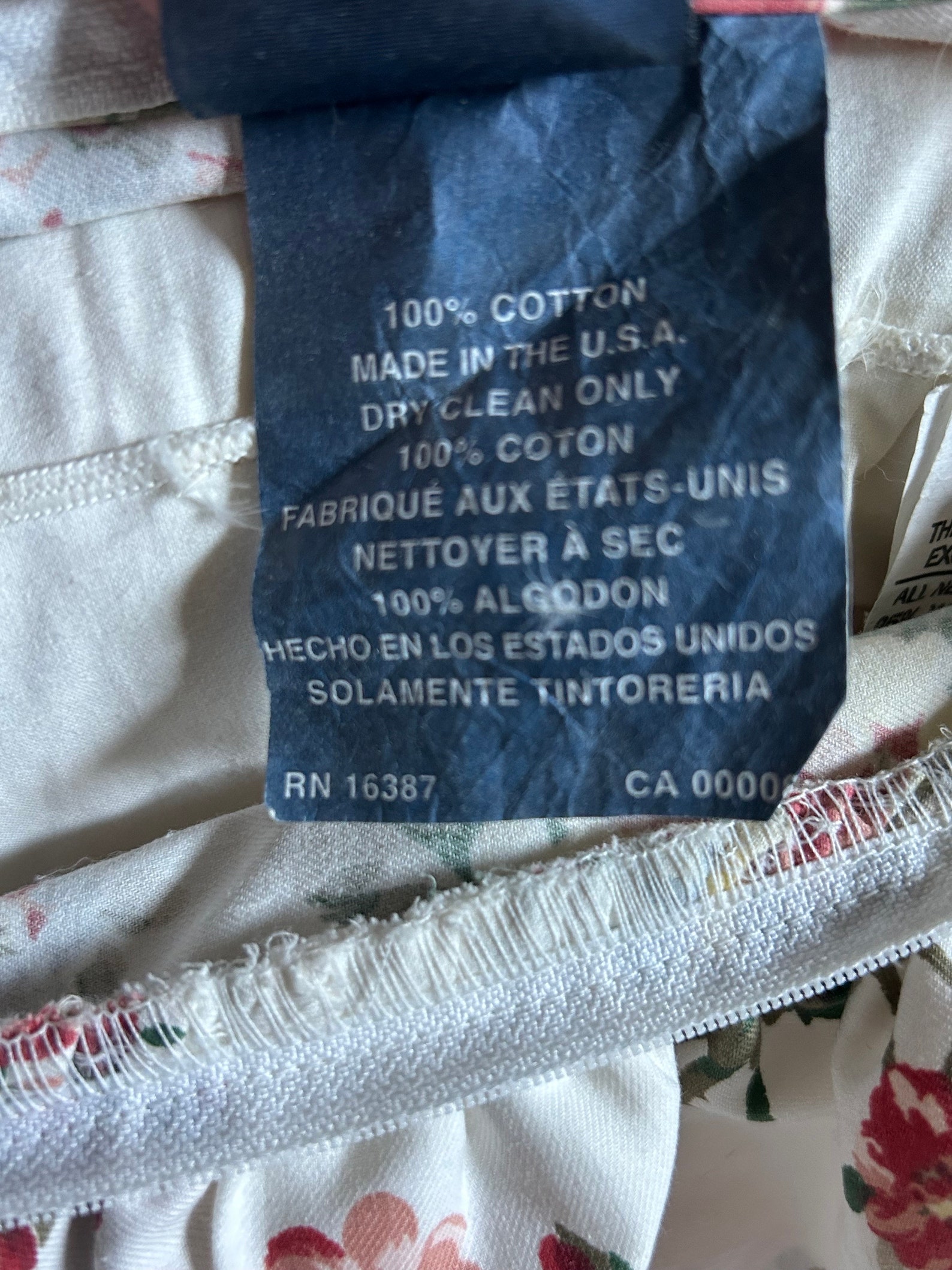 Vintage Ralph Lauren Petticoat Ruffled Floral Pillows Pair of 20” With ...