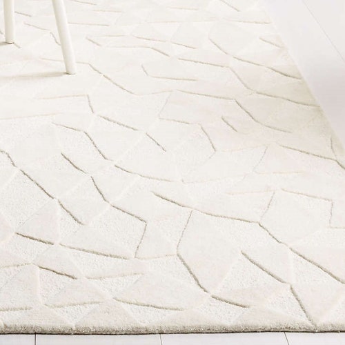 Designer Hand Tufted Wool Rug Area Rug Modern Area Rug - Etsy