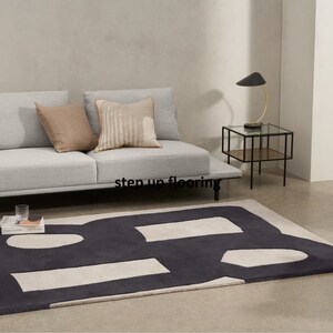 New Modern Hand Tufted Texture Braelyn Southwest Southwestern - Etsy