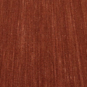 Kilim-loom White Rust Red Swedish Flat-weave Rug Scandinavian Wool ...