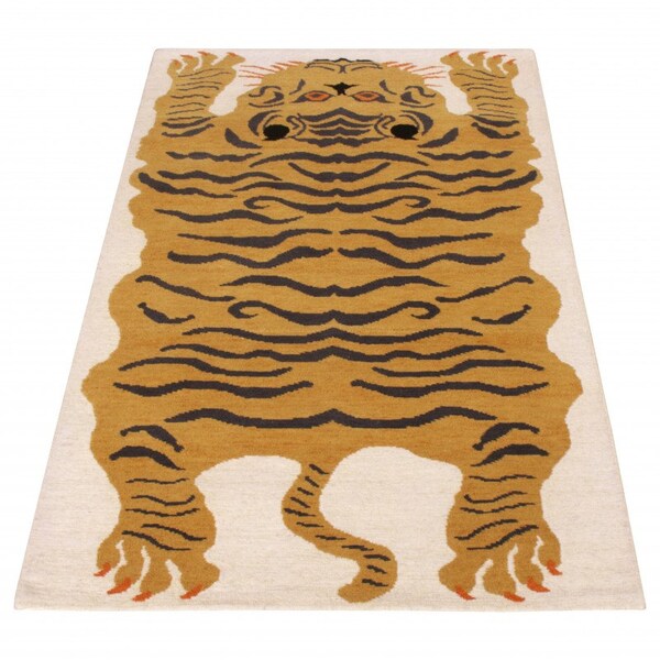 Tiger Rug - Etsy
