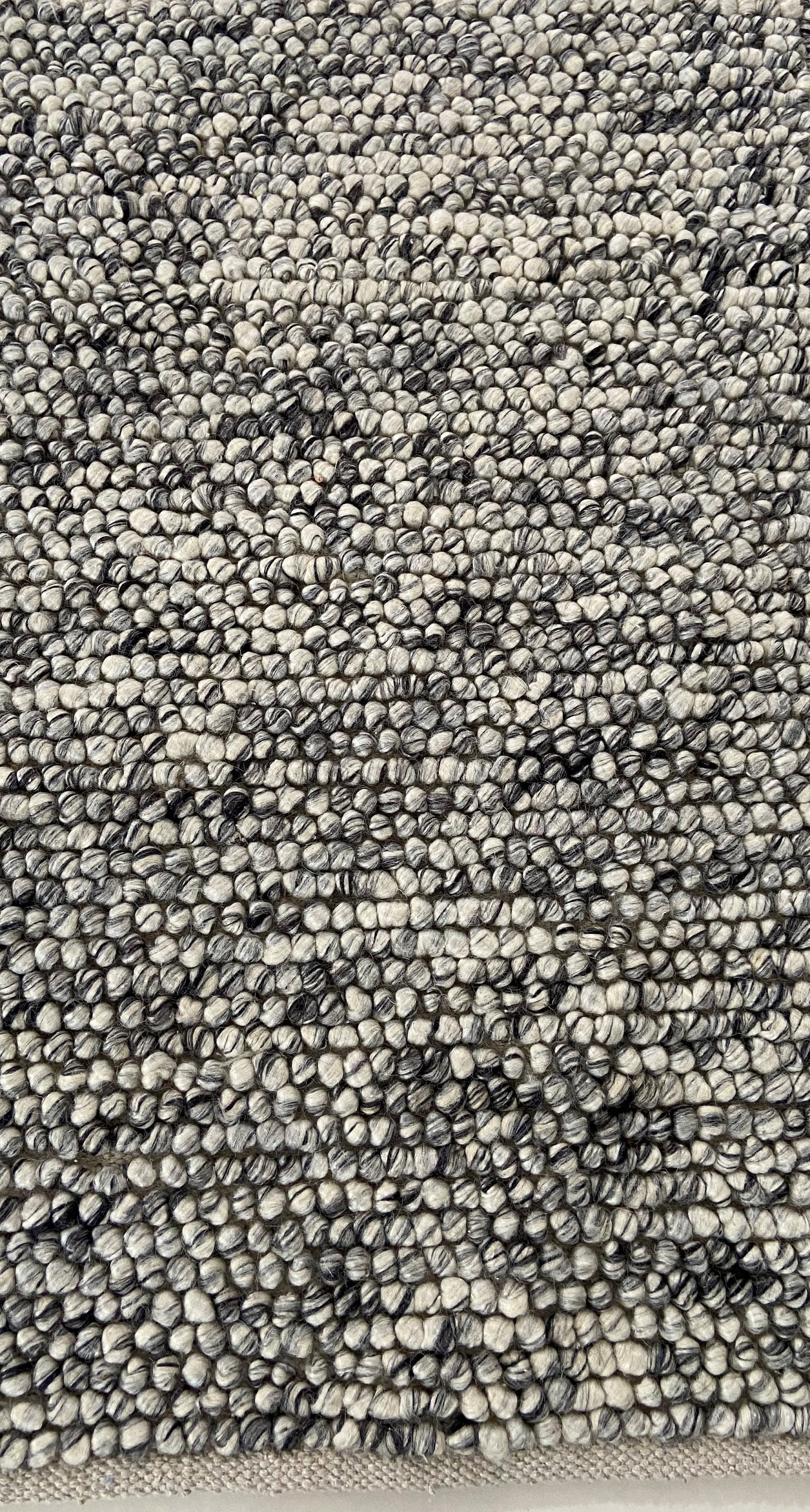 Hand-knitted Chunky Wool Indoor Area Rug - Etsy