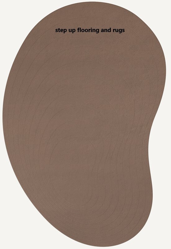 Hand Tufted Kidney Shape Modern Wool Handmade Area Rug Hand - Etsy