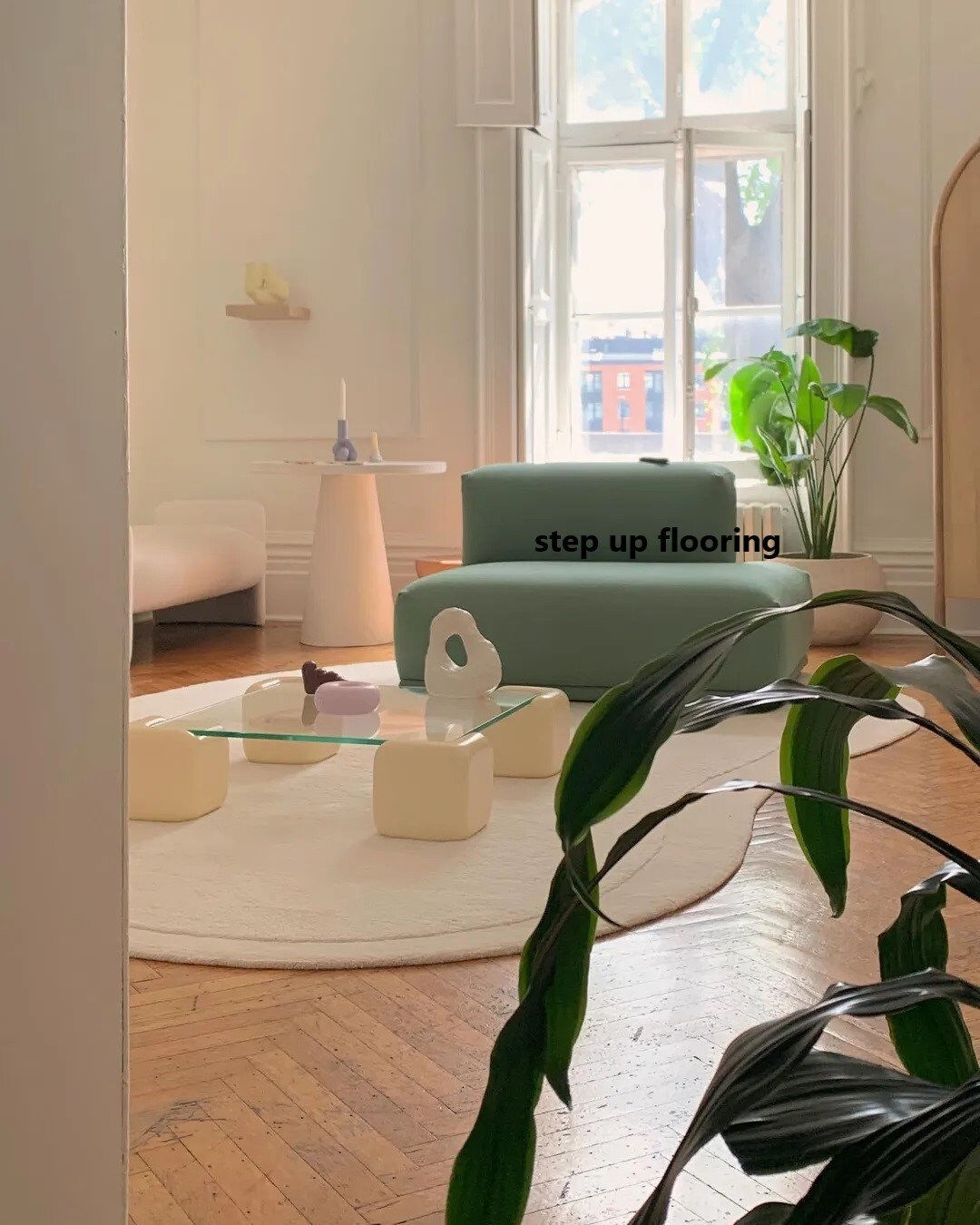 Hand Tufted Kidney Shape Modern Wool Handmade Area Rug Hand - Etsy