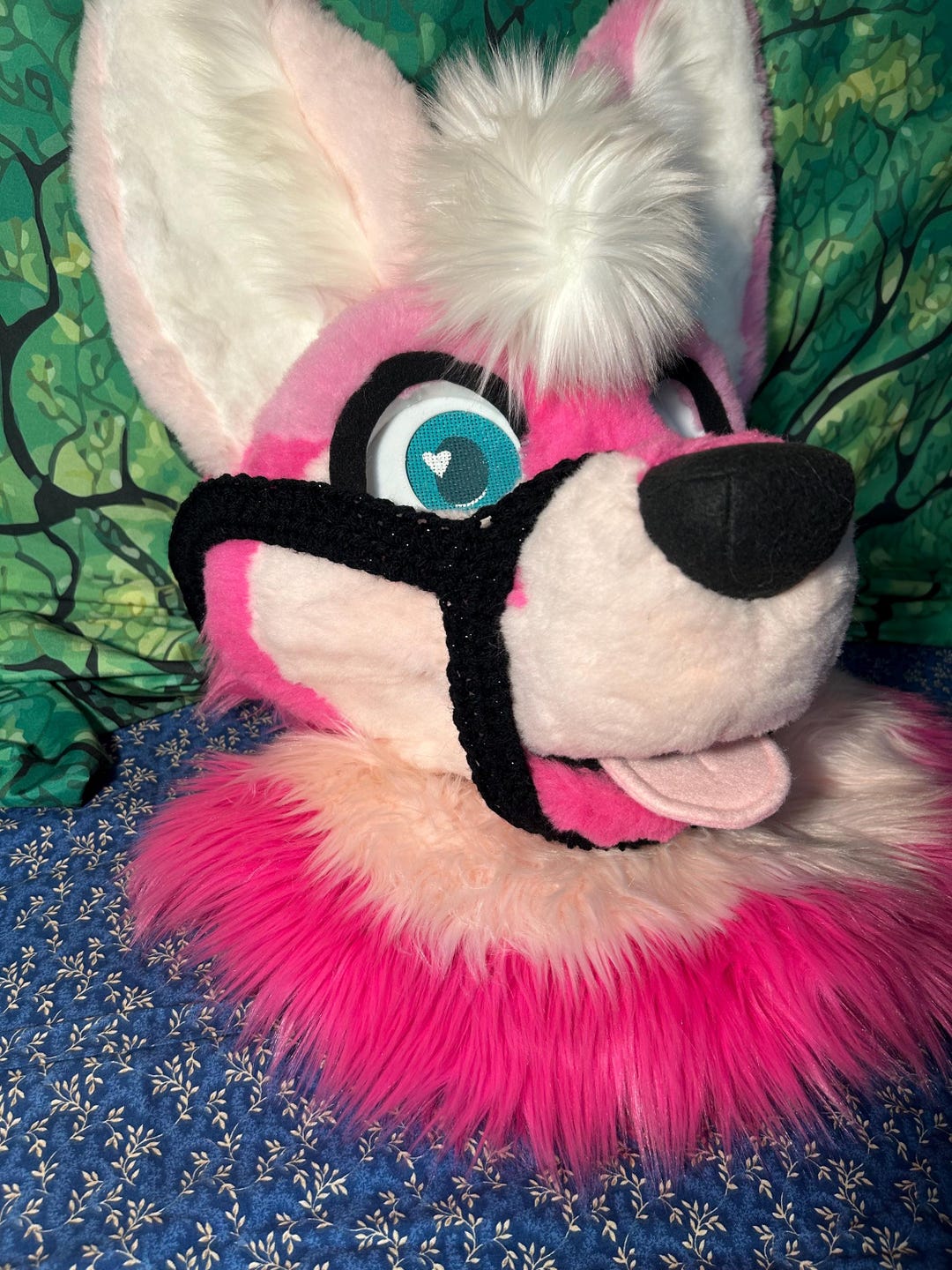 Knitted Fursuit Muzzle - Etsy