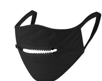 Zipper Face Mask | Etsy