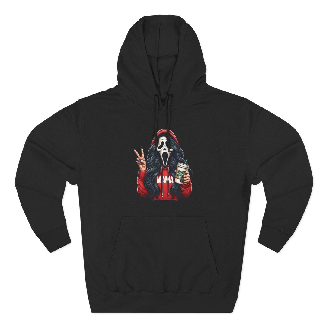Mama Scream Movie Fleece Hoodie: Starbucks Lover Gift - Etsy
