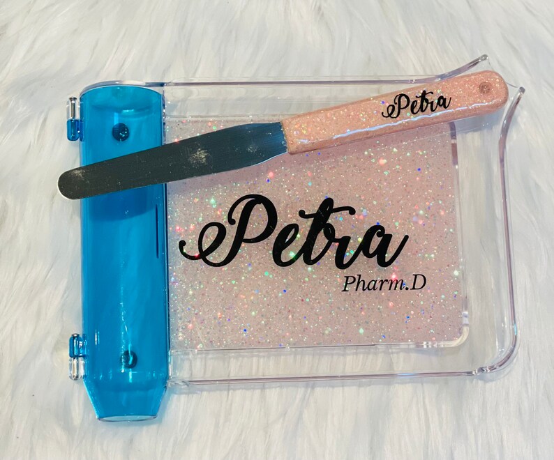 Pharmacy Counting Tray// Custom Tray// Rx Tray With Matching - Etsy