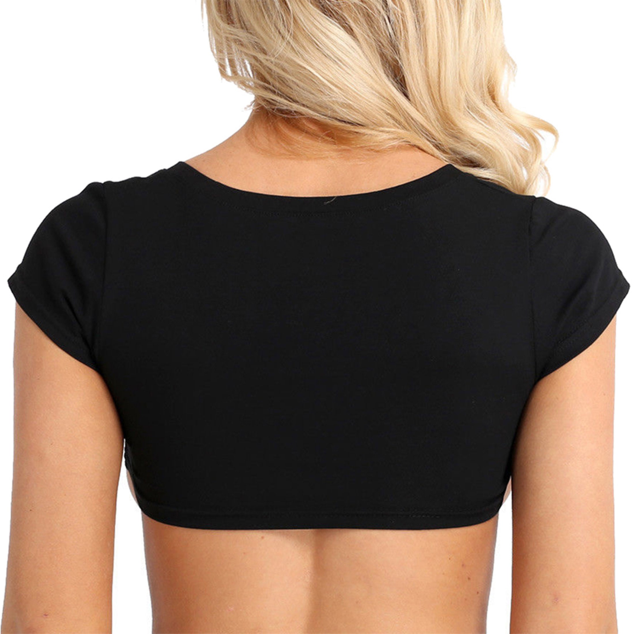 Summer Sexy Underboob T Shirts Women Short Sleeve Crop Tops Etsy