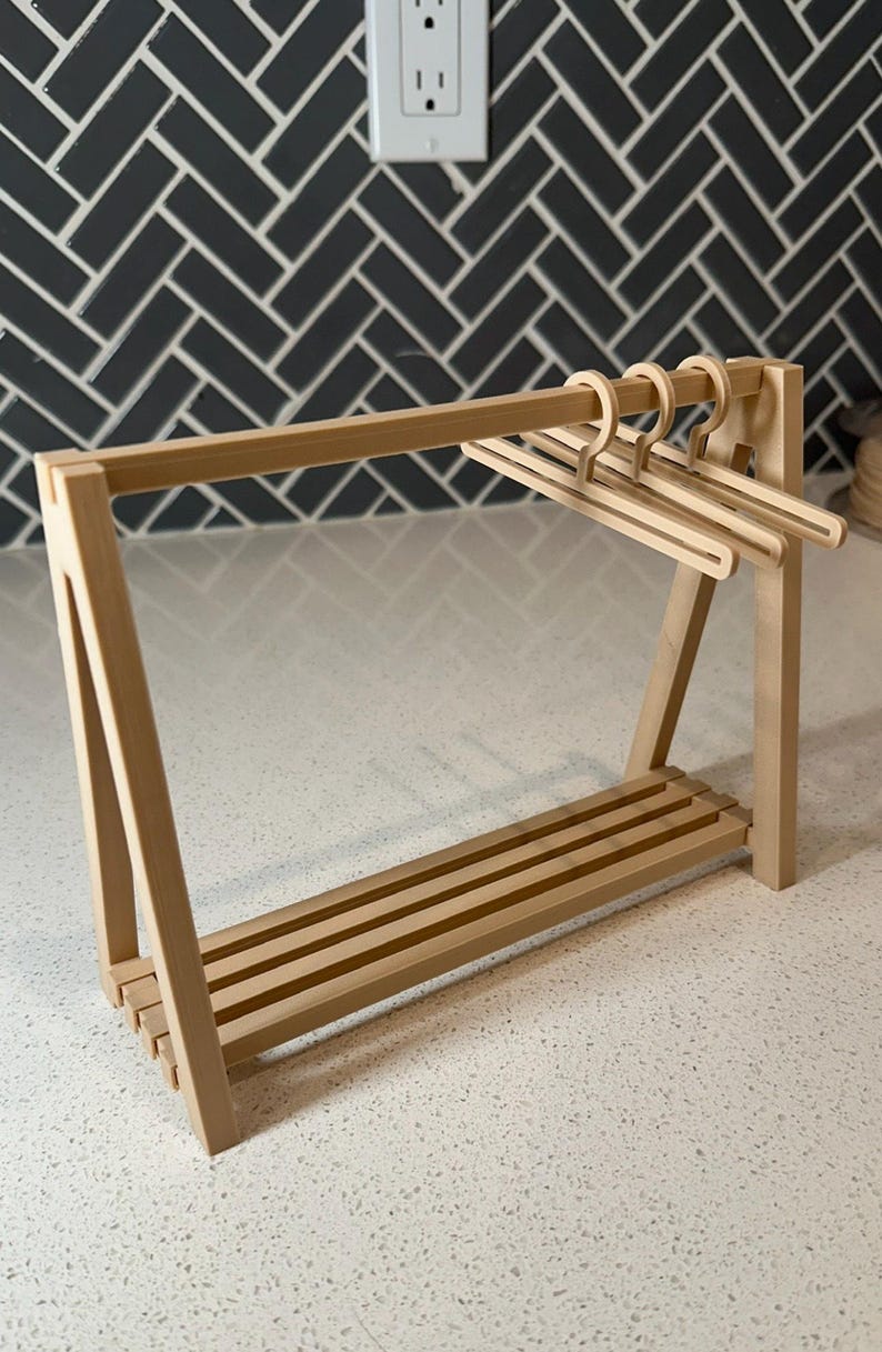 Clothing Rack Cookie Closet DIGITAL STL FILE for 3D Printing – Cookie ...