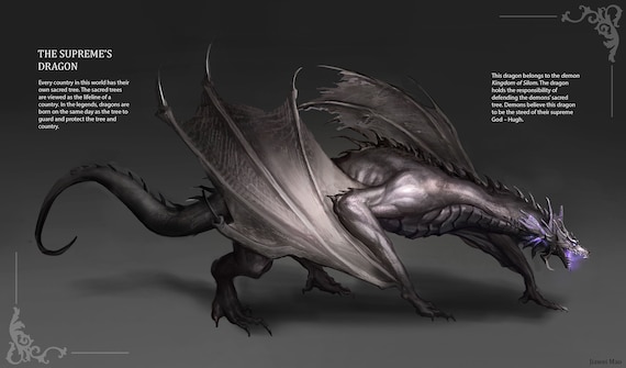 Custom Dragon Commission Art/ Design - Etsy