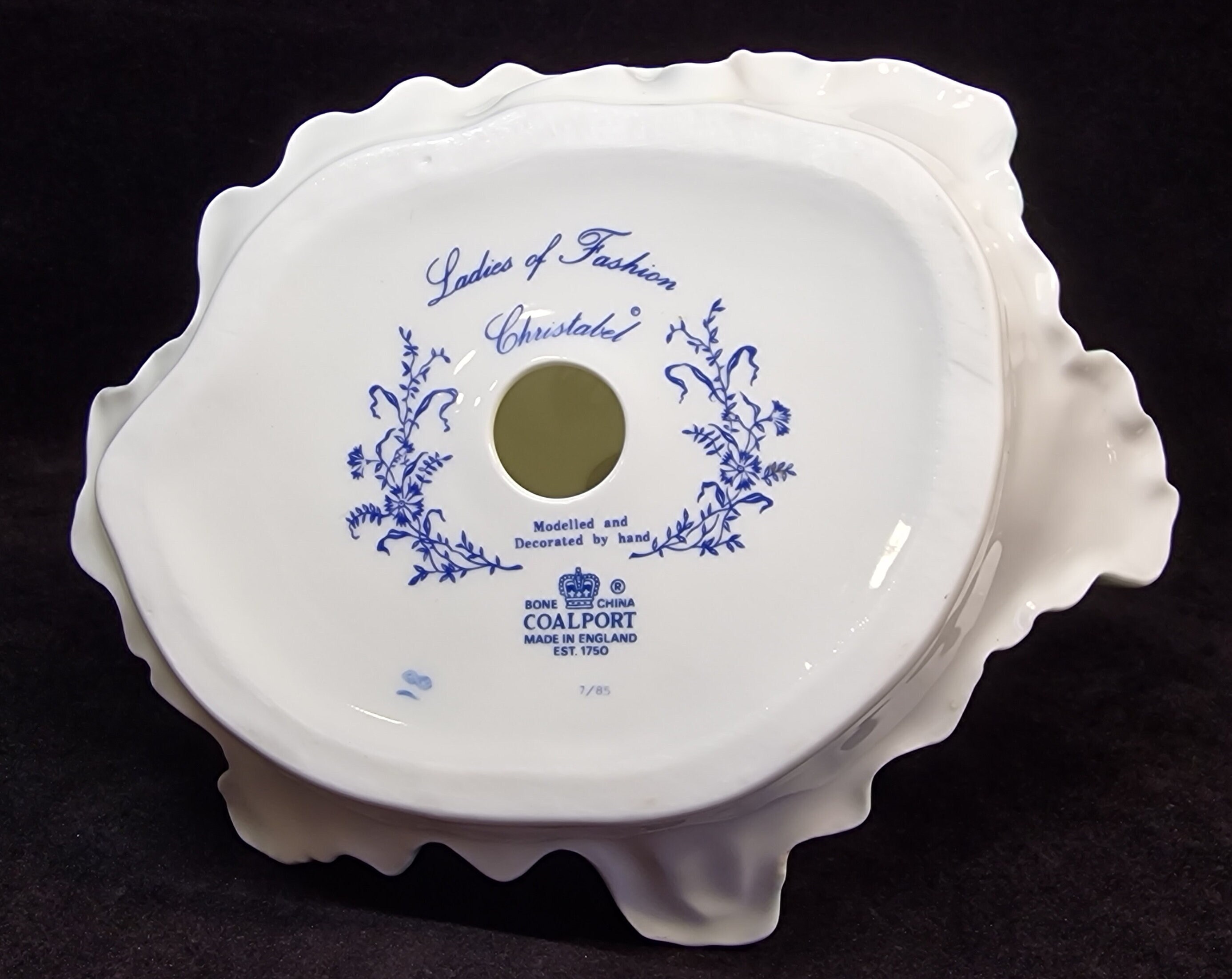 Vintage Coalport Ladies of Fashion Figurine, 'christabel', by John ...