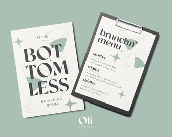 Bottomless Brunching Home Kit - Etsy
