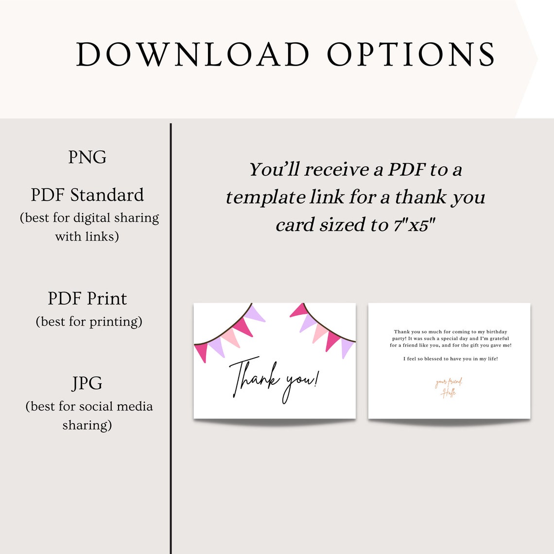 Cheerleader Birthday Thank You Card: Gymnastics Party (printable PDF ...