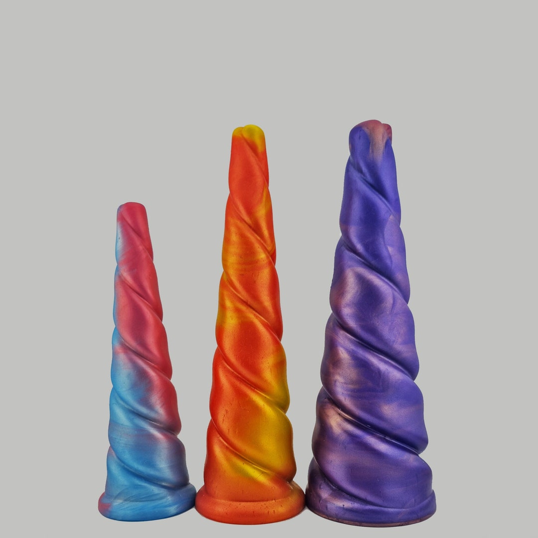 Unicorn Dildo/grinder Brat Breakers Licorne 3 Sizes Available - Etsy