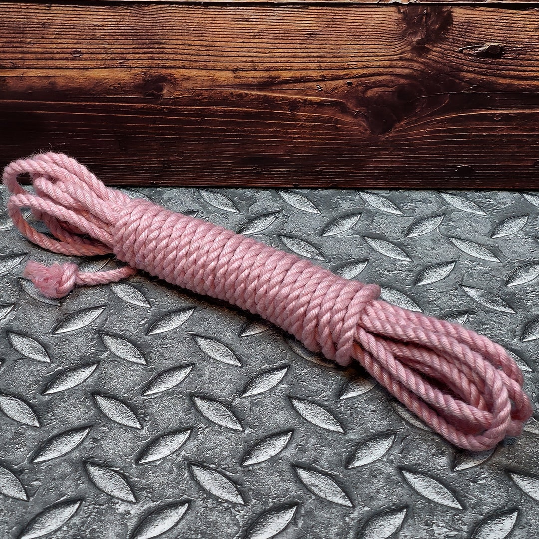 Brat Breakers Jute Rope 6mm Pink light - Etsy