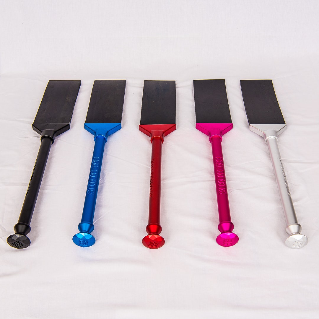 Diamond Dominance Rubber Paddle 2.0 - Anodized Handle - 5 Colours - Etsy