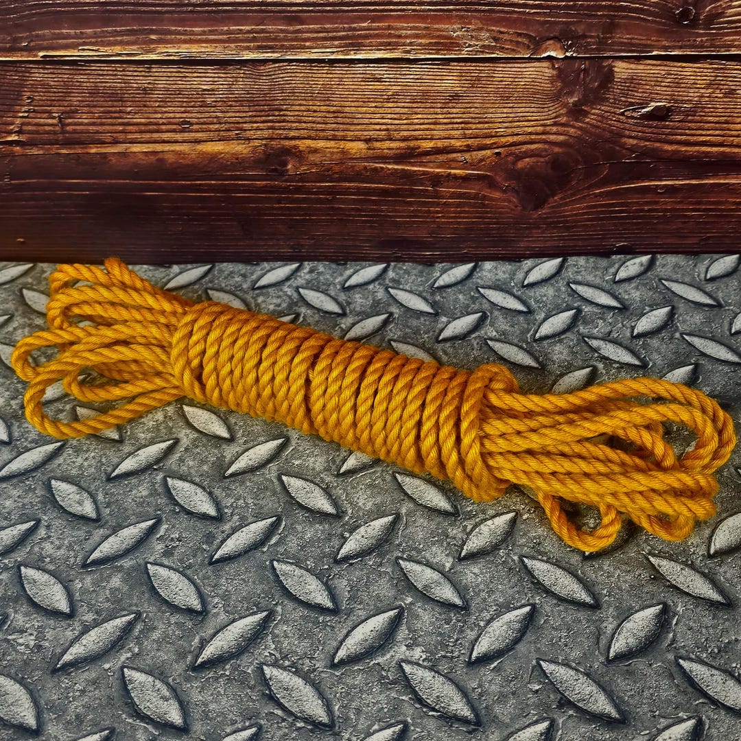 Brat Breakers Jute Rope 6mm Gold - Etsy