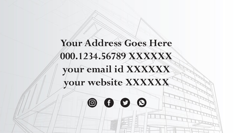 Premium Printed Business Card: Corporate Architect - Etsy