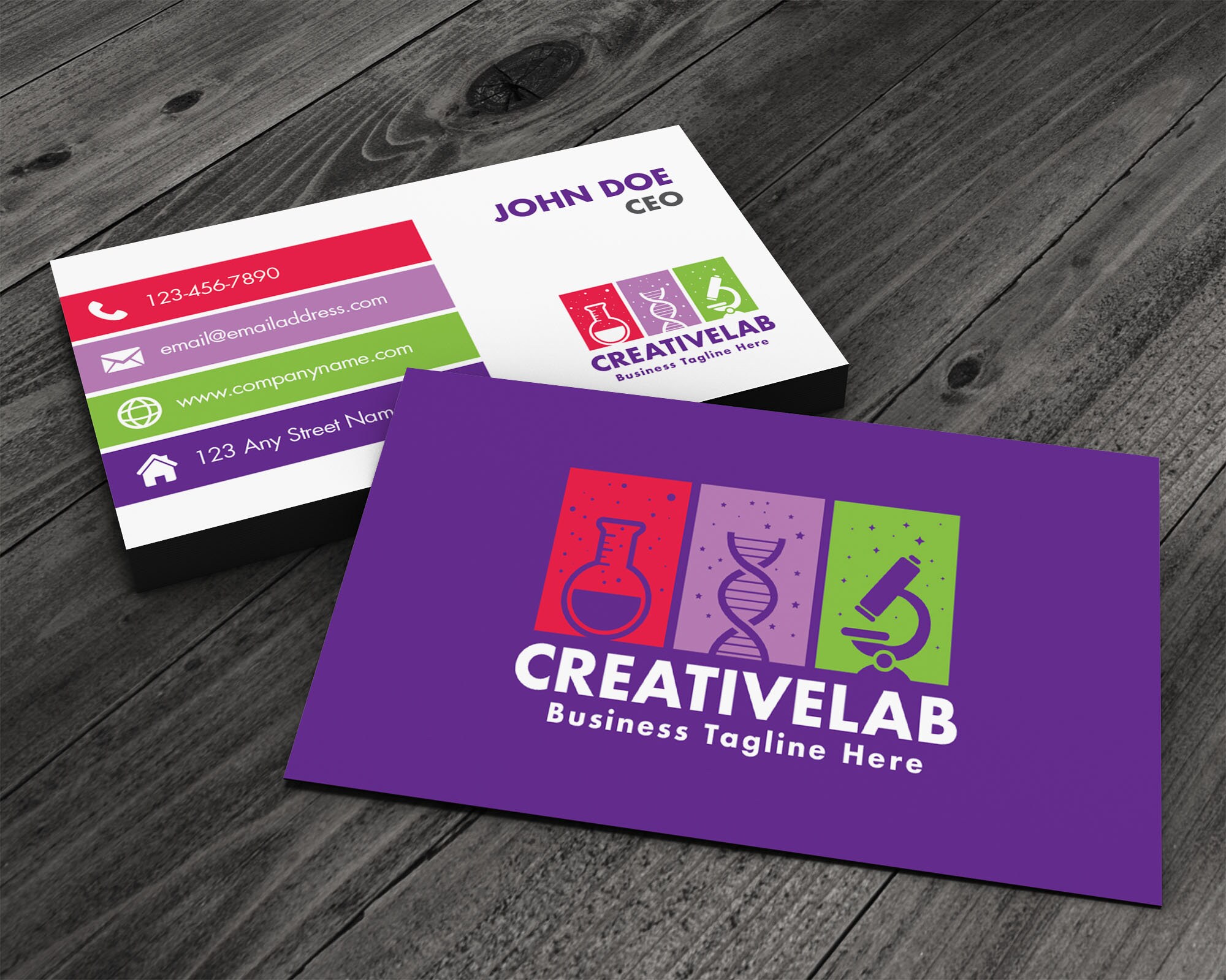 Education Visiting Cards Design