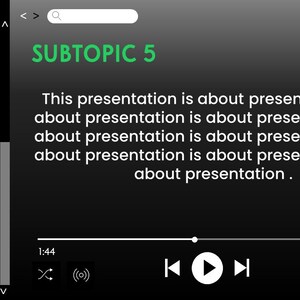 Spotify Powerpoint Templates Slide Presentation - Etsy UK