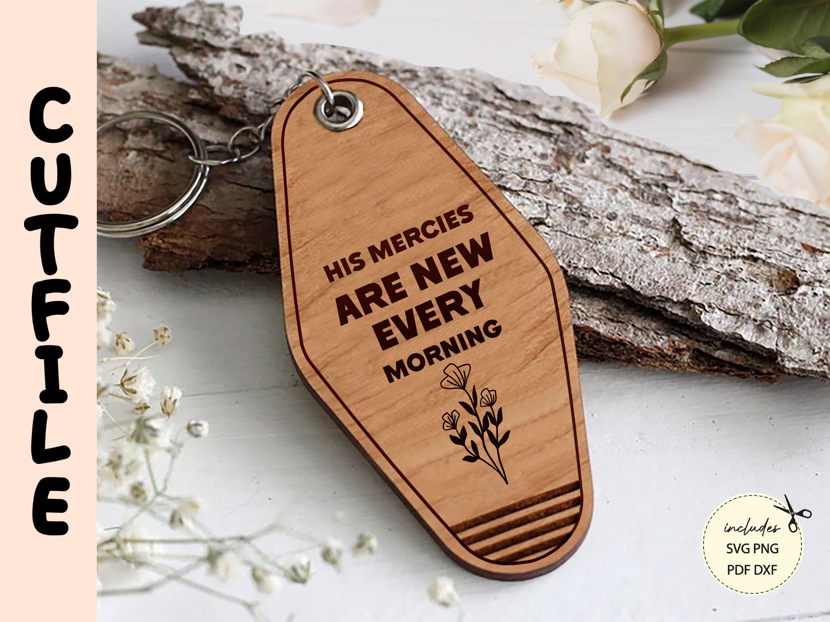 Christian Motel Keychain SVG Bundle: Bible Verse, Jesus (digital ...