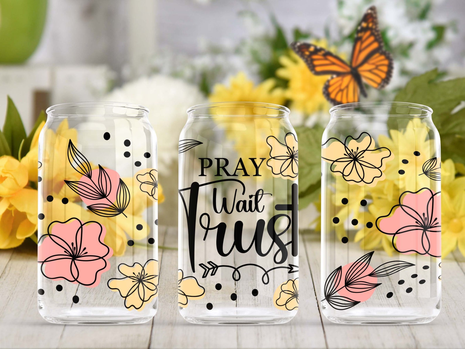Faith SVG Bundle: Christian Beer Can Glass Wrap (digital Download) - Etsy