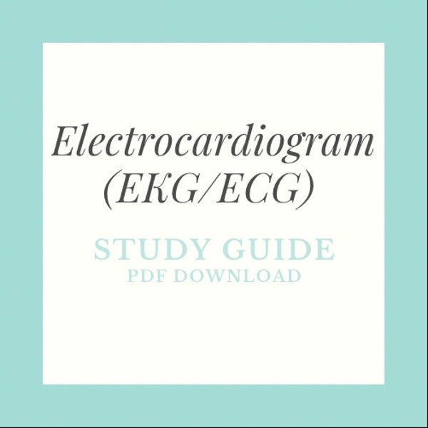 Ekg - Etsy