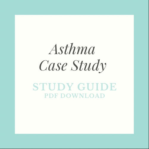 Case Study - Asthma - Instant PDF Download - Etsy