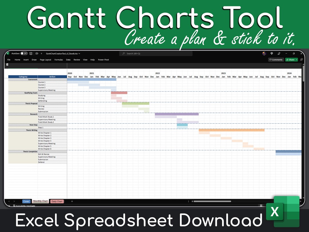 Automatic Gantt Chart Generator - Simple to Use Excel Gantt Chart ...