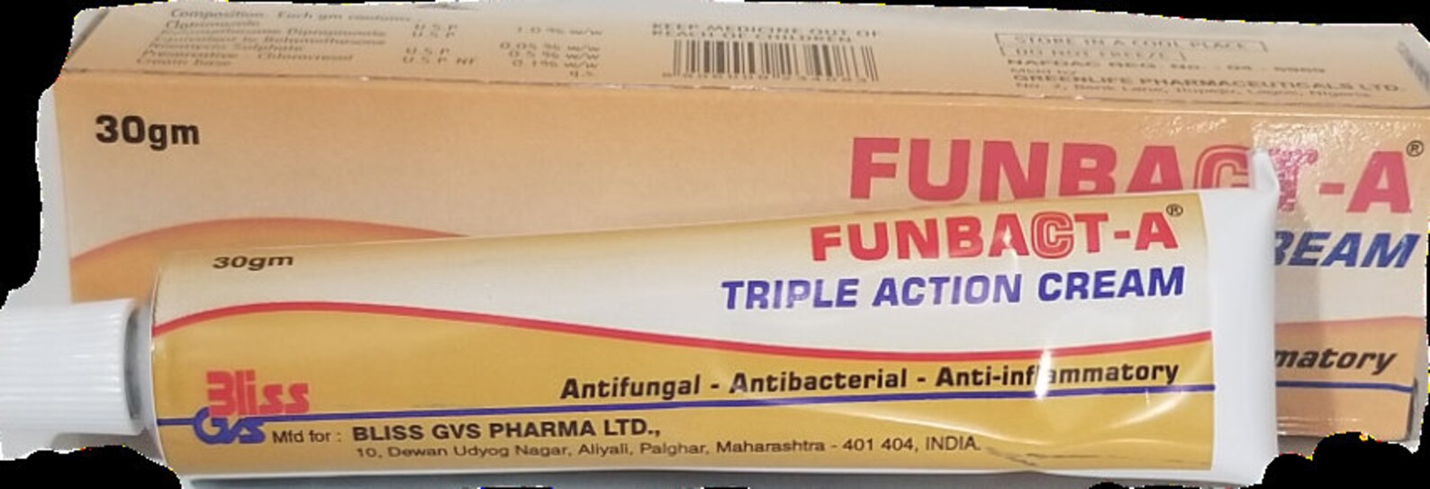 Funbact-A Cream | Etsy
