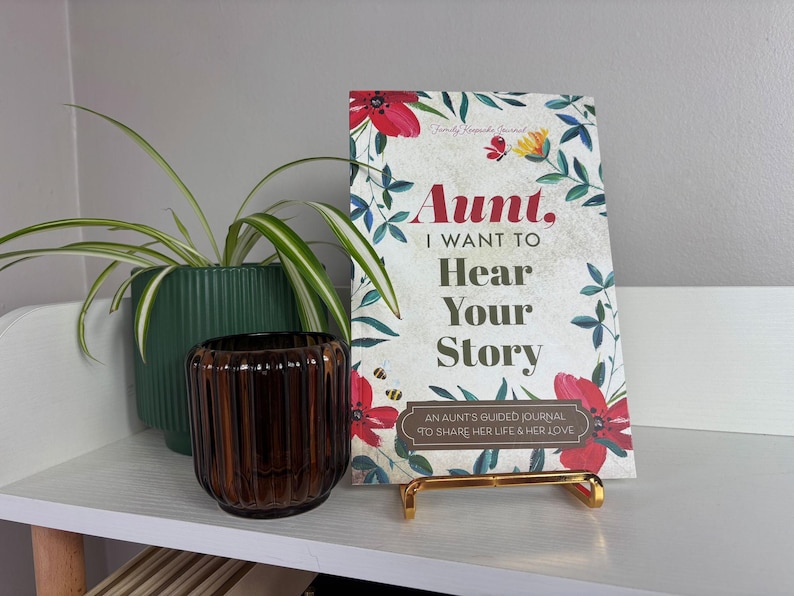 Aunt's Guided Journal: Hear Your Story (softback) - Etsy
