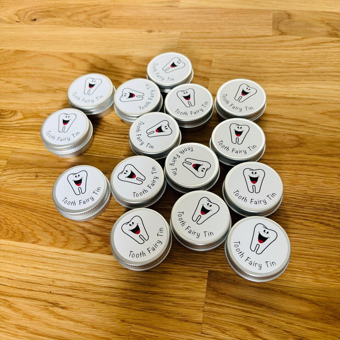 Tooth Fairy Tin , Mini Tin , Tooth Fairy Pouch , Tooth Pocket , Tooth ...