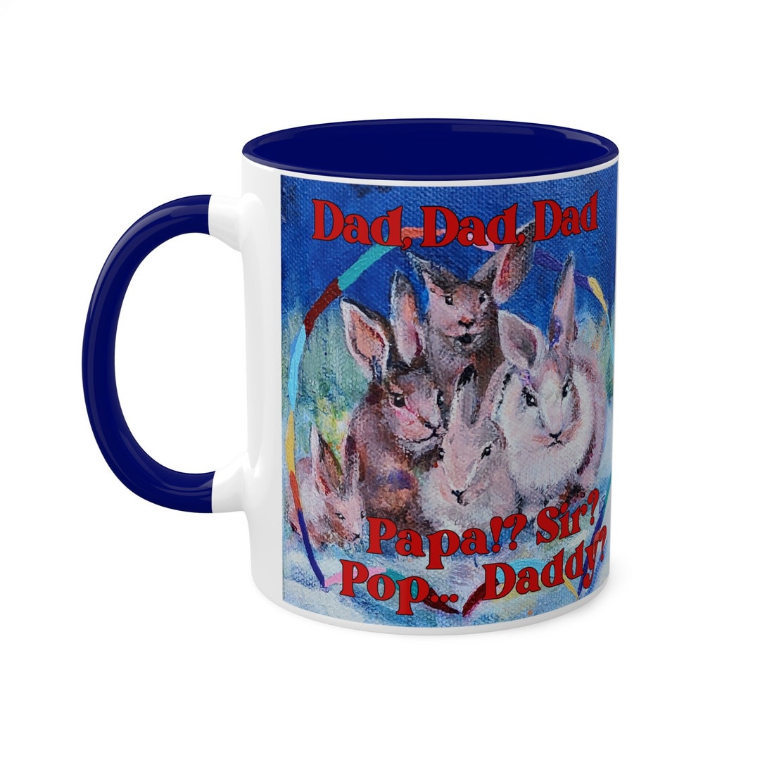 Funny Mug for Fathers Day DAD DAD DAD Coffee Mug, Loads of Kids Gifts ...