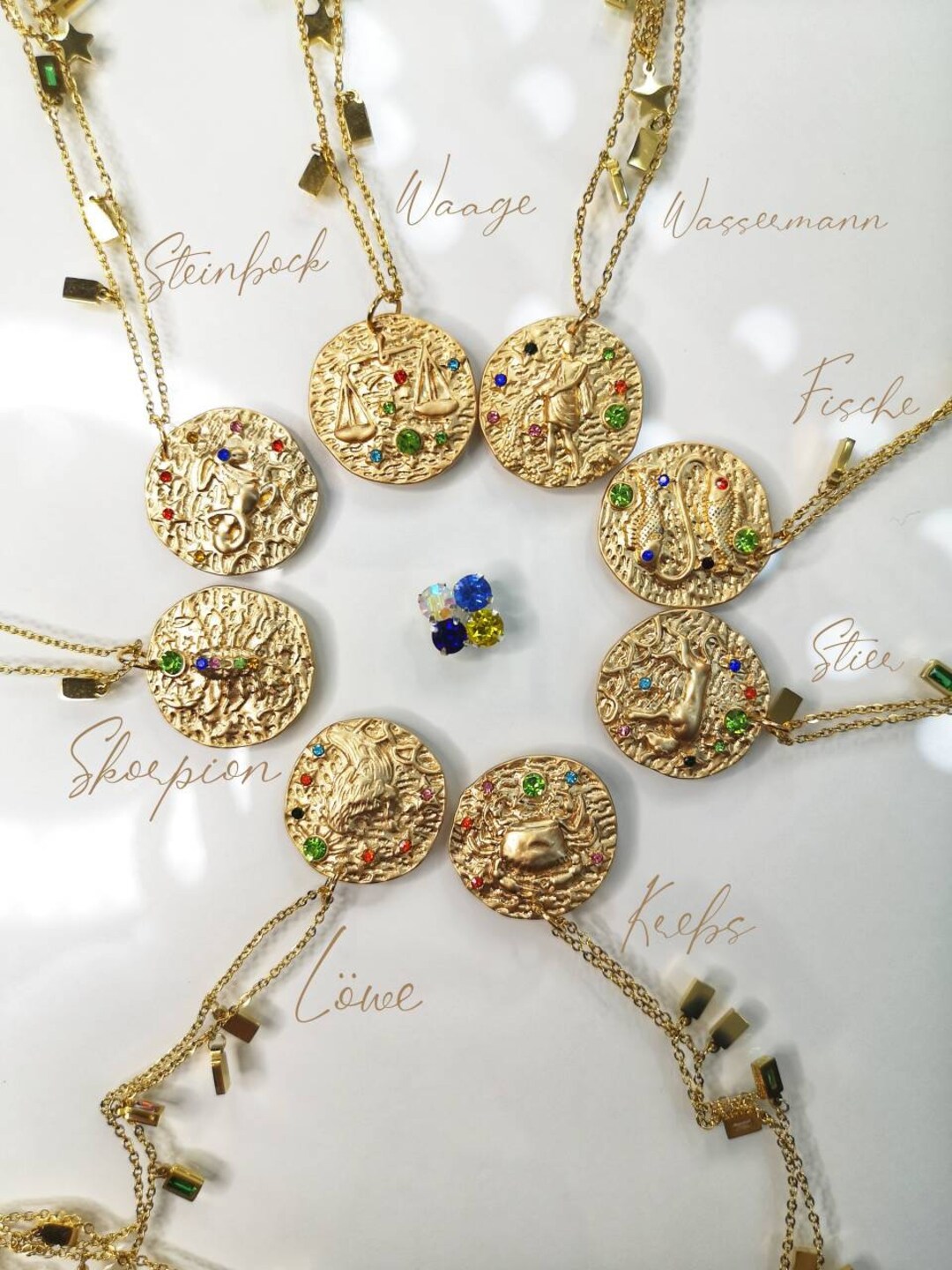Zodiac Collection Zodiac Chain - Etsy UK