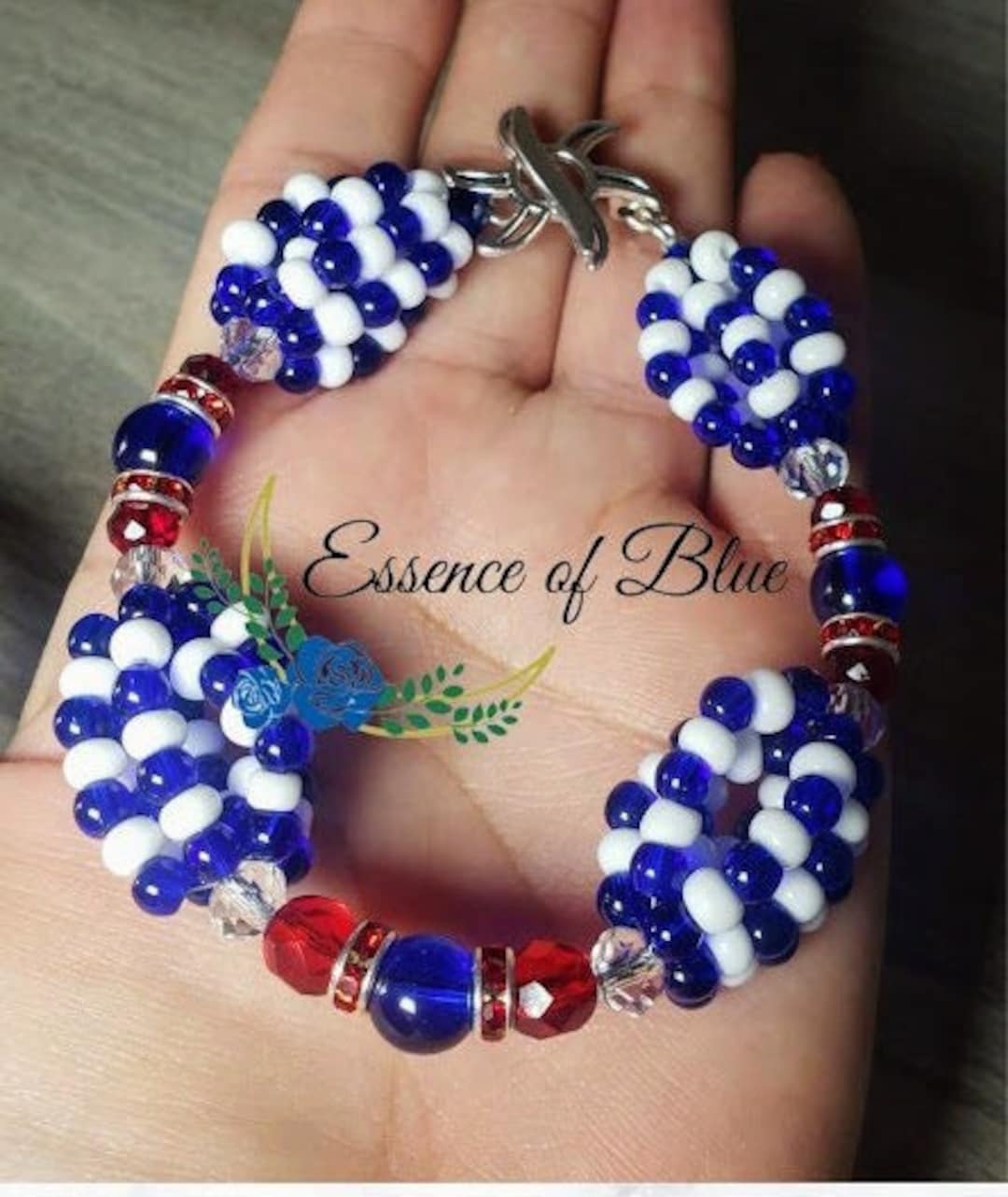 Ide Orisha Yemaya Path Okute/ Okuti/ Ocuti - Bracelet - Etsy