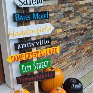 Halloween Decor/ Outdoor Halloween Decor/ Halloween Entryway Decor ...