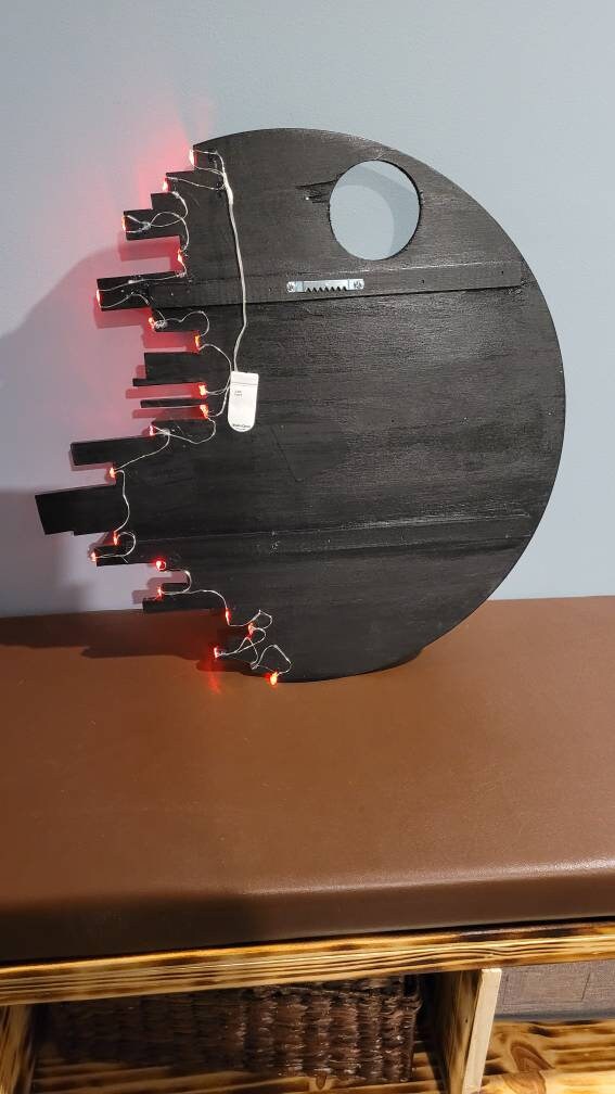 Star Wars Decor/ Death Star Decor/ Star Wars Shelving/ Star - Etsy