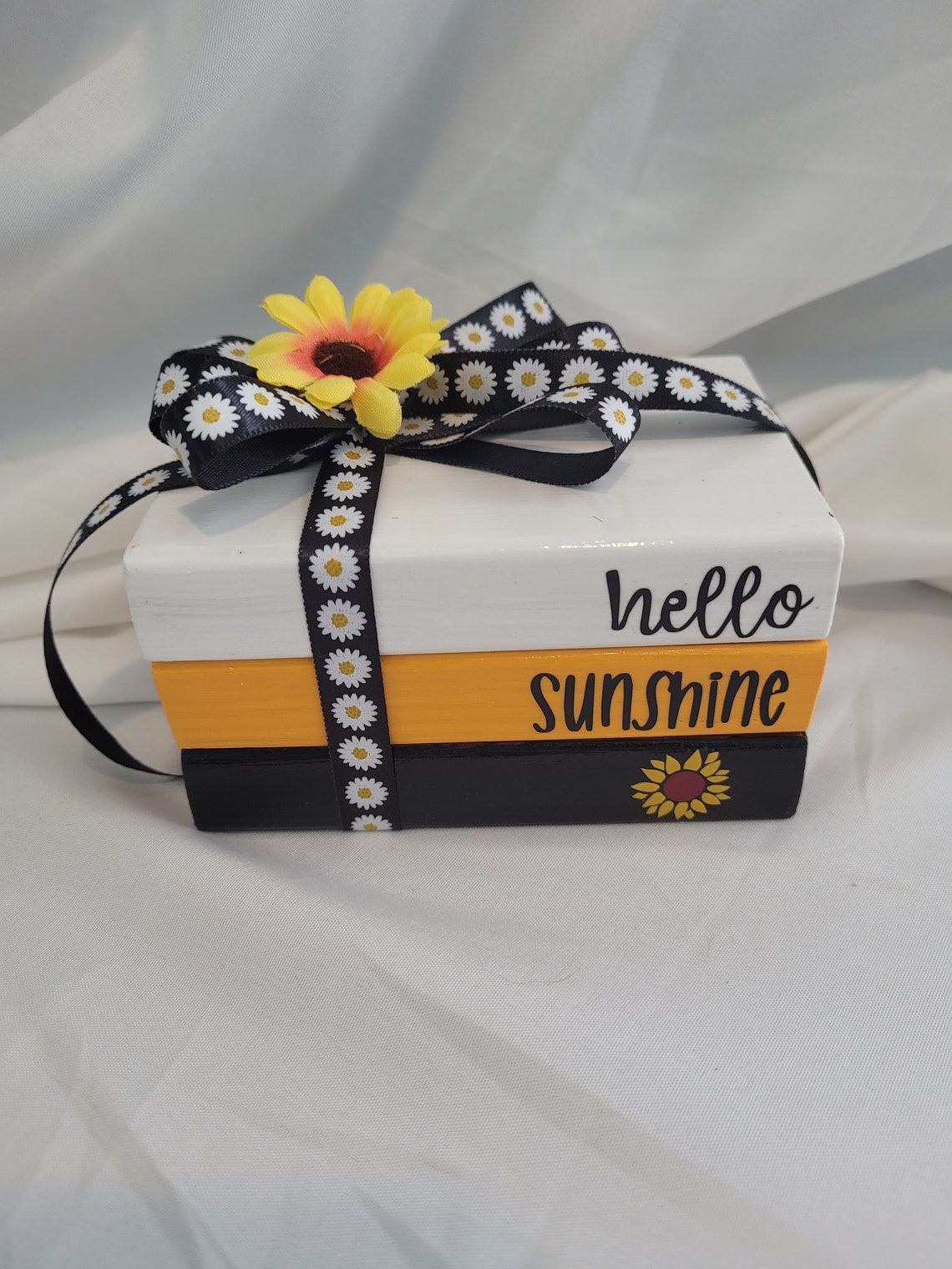 Sunflower Tiered Tray Decor Tiered Tray Set Home Decor - Etsy