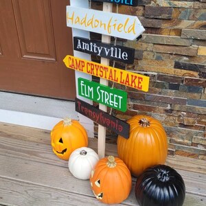 Halloween Decor/ Outdoor Halloween Decor/ Halloween Entryway Decor ...
