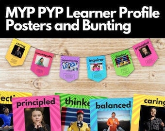 IB Learner Profile Posters PYP Classroom IB Pyp Posters - Etsy