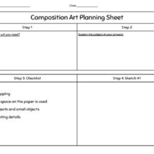 Composition in Art Resources - Etsy