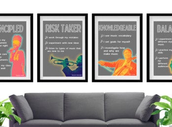 PYP MYP Music Learner Profile Posters - Etsy
