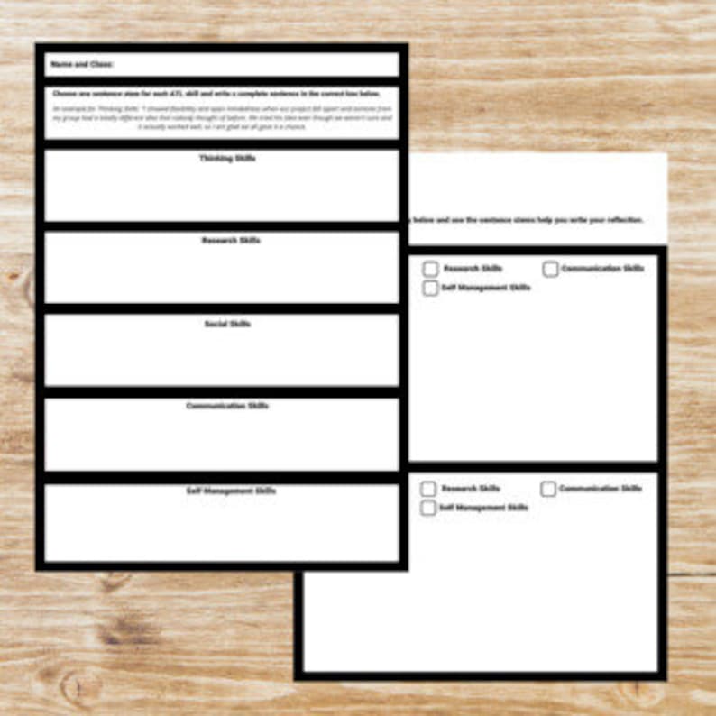 IB Approaches to Learning Bundle - Etsy