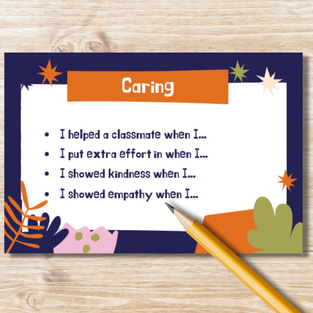 IB Learner Profile Reflection Cards - Etsy