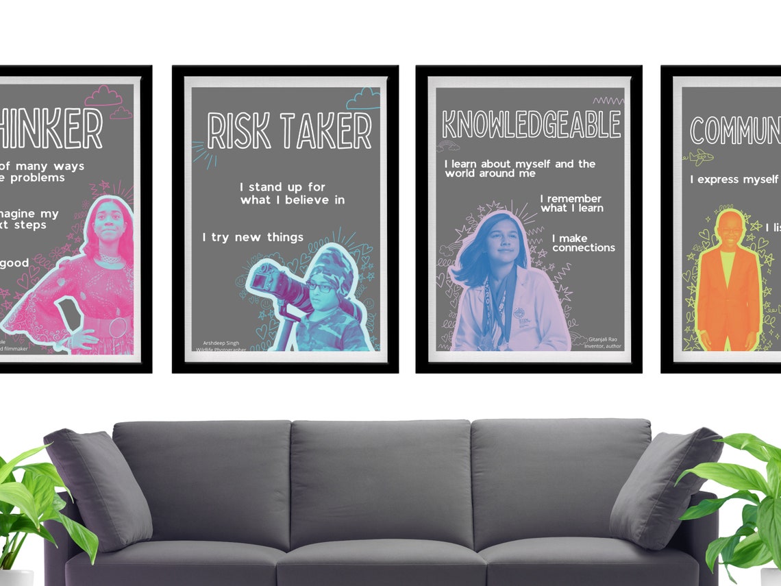 IB PYP Learner Profile Posters and Bunting - Etsy