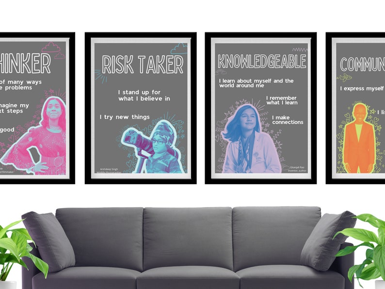 IB PYP Learner Profile Posters and Bunting - Etsy