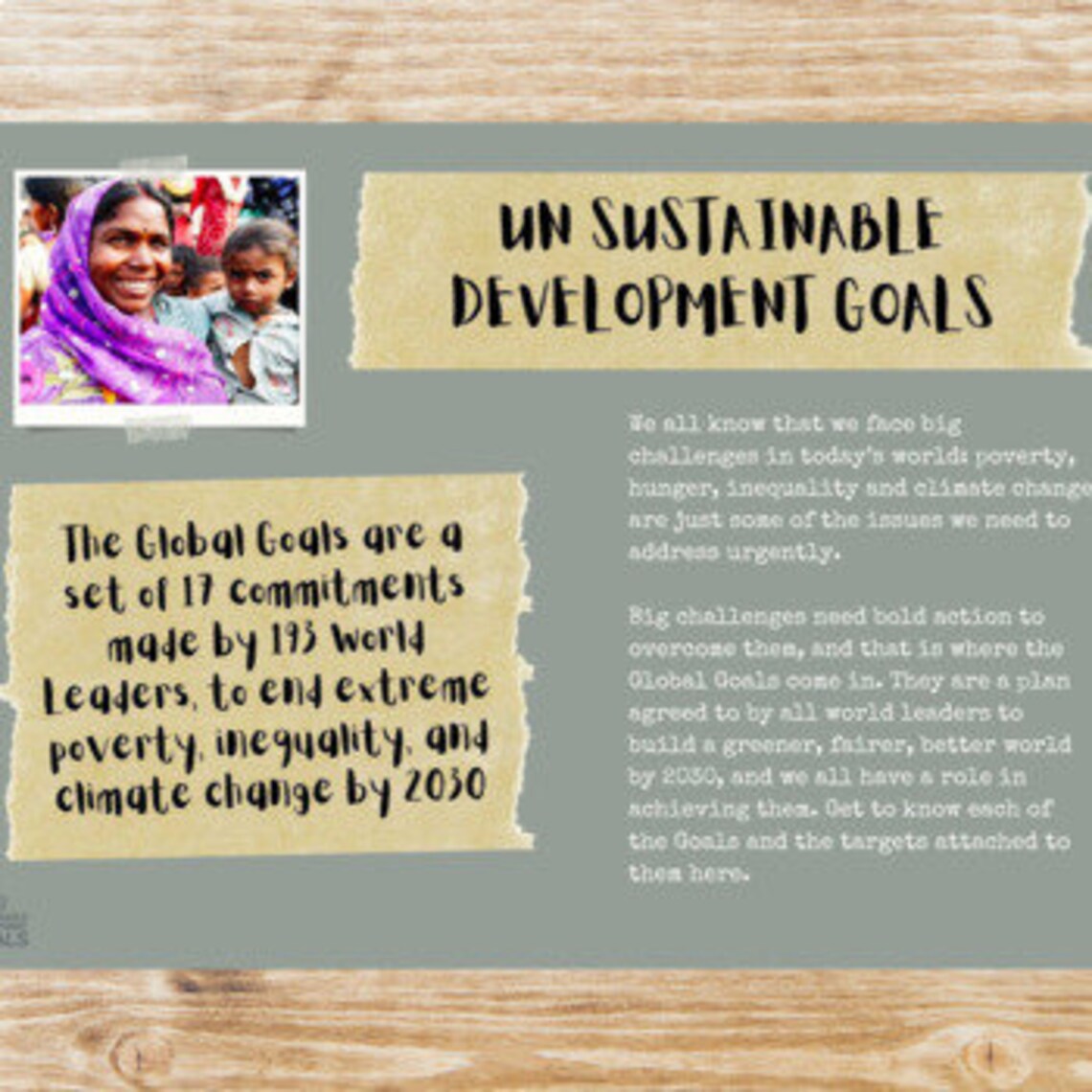 UN Sustainable Development Goals / Global Goals Posters and Bunting - Etsy